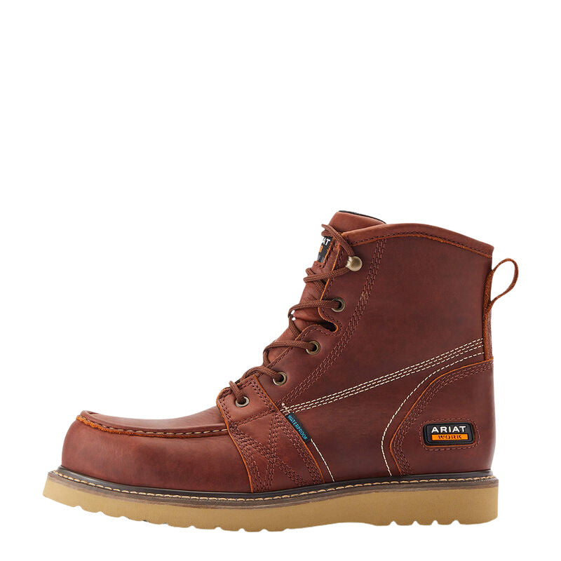Rebar Wedge Moc Toe 6" Waterproof Work Boot – Yard Master Outdoors