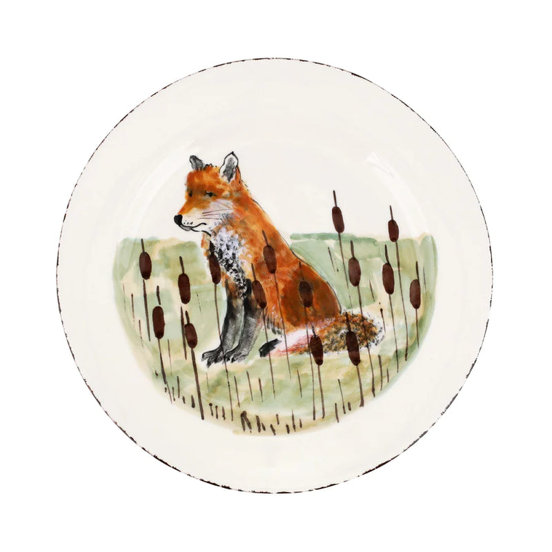 Wildlife Fox Dinner Plate – Yard Master Outdoors